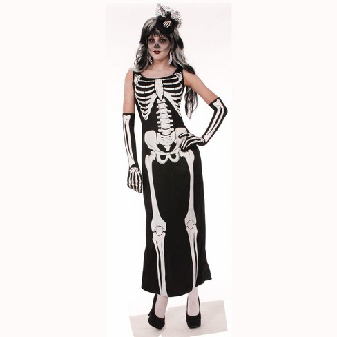 Forum Novelties Skeleton Dress Adult Costume : Target