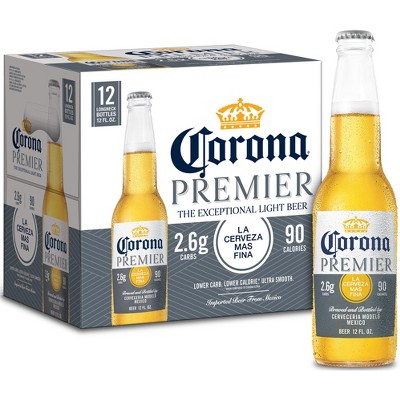 Corona Premier Lager Beer - 12pk/12 Fl Oz Bottles : Target