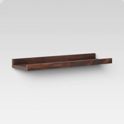 Set Of 2 16" Wood Ledge Wall Shelf - Threshold™ : Target