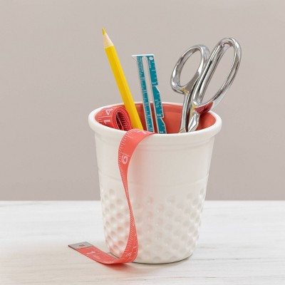 Dritz Thimble Container Coral : Target