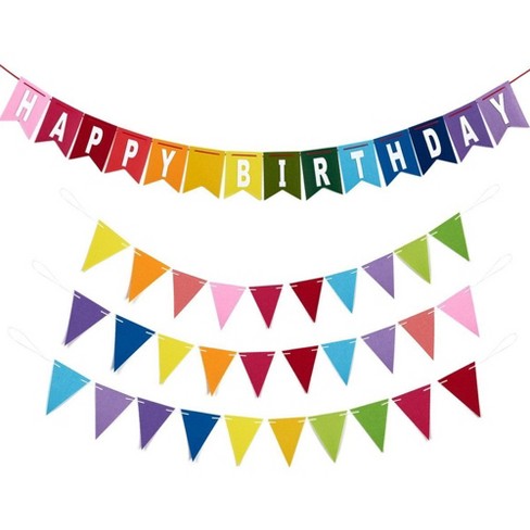 Birthday Flags Clipart