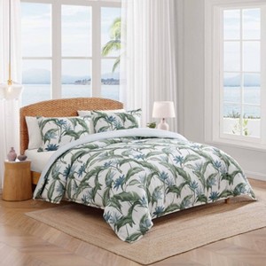 Tommy Bahama Birds Of Paradise Blue Full/Queen Comforter Set : Target