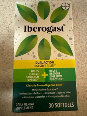 Iberogast Softgels Dual Action Digestive Relief Daily Herbal ...