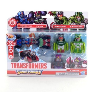 Transformers Swaptions Wild Jungle Mission 5 Pack : Target