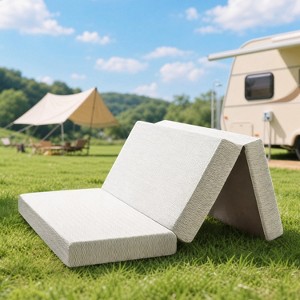 Dyonery 6" Tri-Fold Memory Foam Mattress – Firm Support, Easy-Folding ...