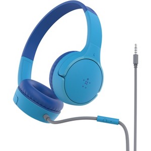 Belkin SoundForm Mini Wired On-Ear Headphones for Kids - Stereo - Mini ...