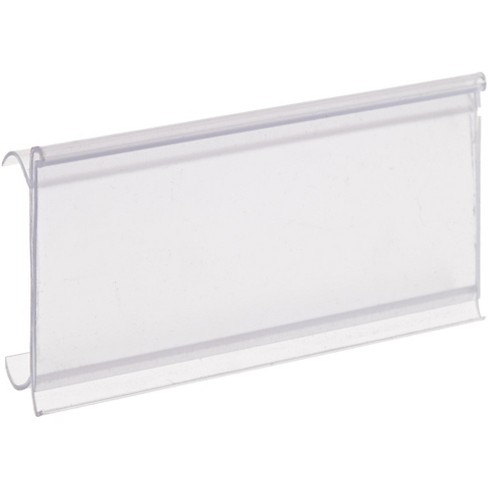 Quantum Storage Systems Label Holder, 3", Clear : Target