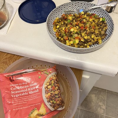 Frozen Caribbean- Style Seasoned Rice & Vegetable Blend - 12oz - Good ...