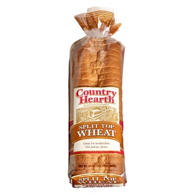 Country Hearth Split Top Wheat Bread - 24oz : Target