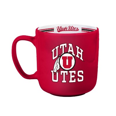Ncaa Utah Utes Stripe Mug - 15oz : Target