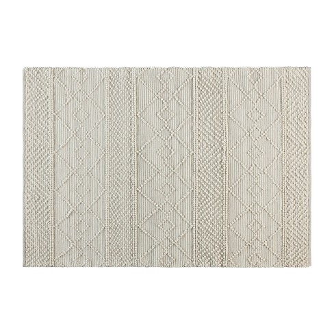 Flash Furniture Geometric Design Handwoven Area Rug - Wool/polyester ...