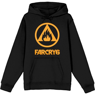 Far Cry 6 Logo Custom Design Men's Black Hoodie : Target