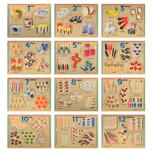 Puzzleworks Number Puzzles - Set Of 12 : Target