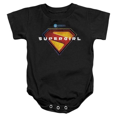 Baby Super Girl 2026 Full Color Shield Name in Center Infant Bodysuit ...