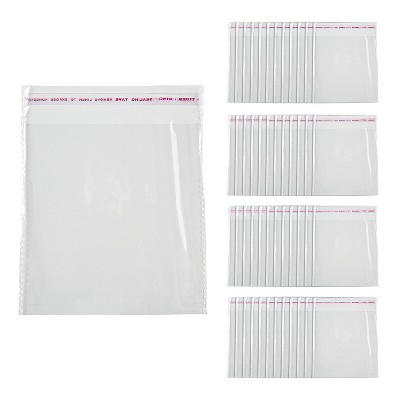 5" x 5" Bulk 144 Pc. Clear Plastic Cookie Bags : Target