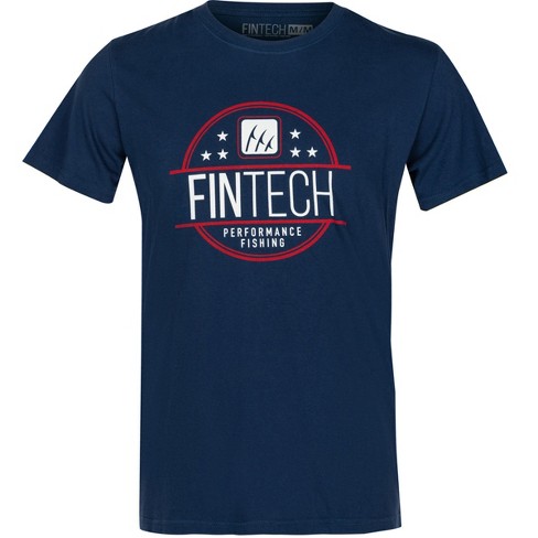Fintech Fpf Rising Graphic T-shirt - Medium - Dress Blues : Target