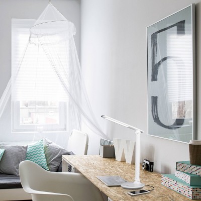 Wellness Series Emerge Table Lamp: 3 Settings, USB Port, Touch Sensor ...