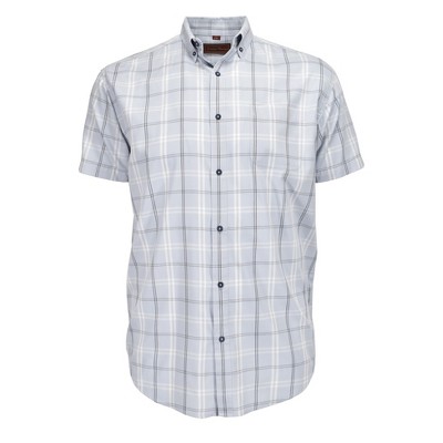 Falcon Bay Men's Cotton Works Button Down Short Sleeve Sport Shirt ...