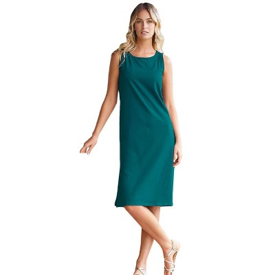 Leonisa Multipurpose Tank Top Style Midi Dress - Green M : Target