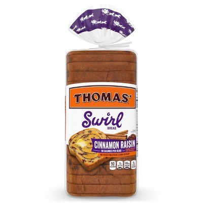 Thomas Cinnamon Raisin Swirl Bread - 16oz : Target