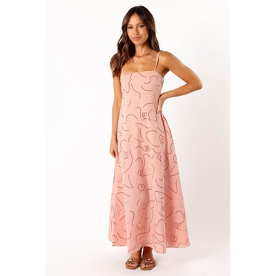 Brea Maxi Dress - Pink Swirl S : Target
