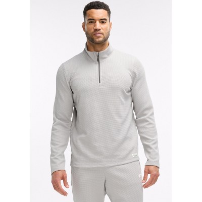 Peloton Men's Waffle ¼ Zip, Mist, M : Target