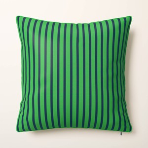 22"x22" Stripe Square Throw Pillow Green/Navy - kate spade new york x ...