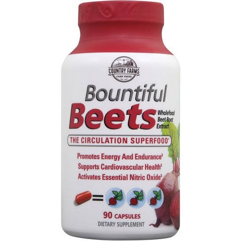 Country Farms Bountiful Beets 90 Capsules : Target