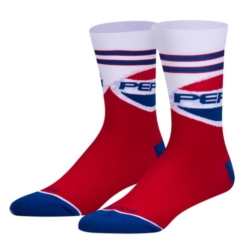 Cool Socks, Pepsi Throwback, Funny Novelty Socks, Large : Target