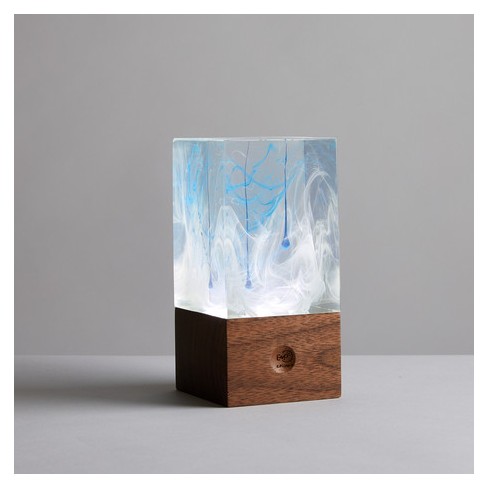 Ep Light Dimmable Resin Table Lamp - Ice : Target