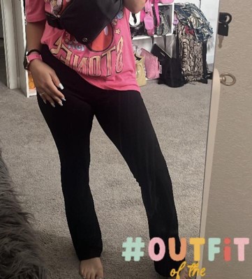 Women's High Waisted Ponte Flare Leggings With Pockets - A New Day ...