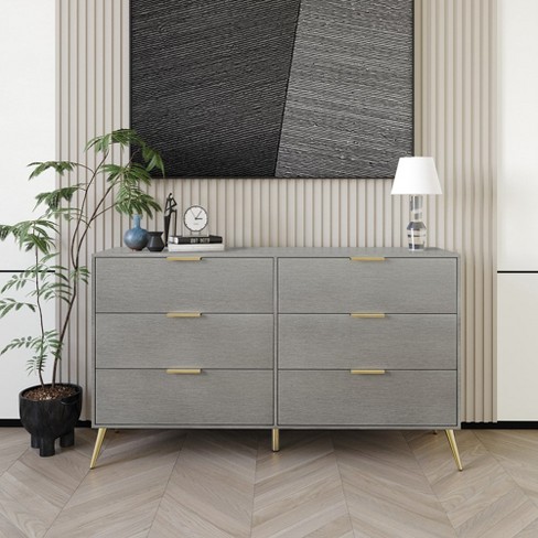 Casepiece Dresser In Silver : Target
