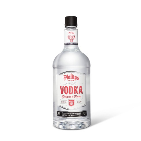 Phillips Vodka - 1.75L Plastic Bottle : Target
