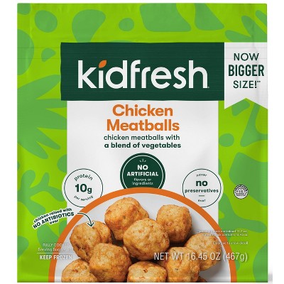 Kidfresh Frozen Chicken Meatballs - 16.45oz : Target