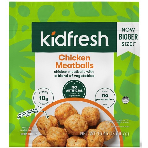Kidfresh Frozen Chicken Meatballs - 16.45oz : Target