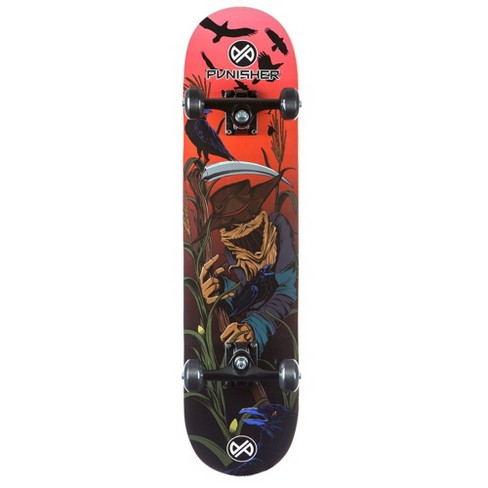 Punisher Skateboards Scarecrow Complete 31-inch Skateboard With ...