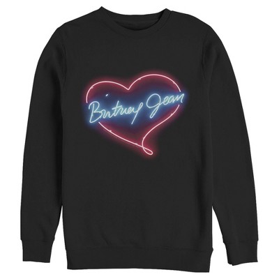 Men's Superman Hero Graffiti Neon Print Sweatshirt - Navy Blue - Large ...