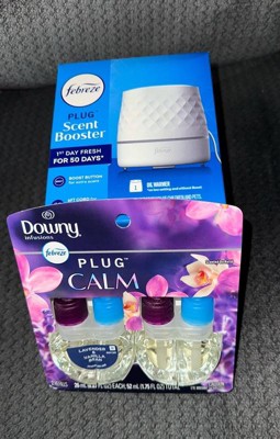 Febreze Downy Infusions Calm Plug Dual Air Freshener Refill - Lavender ...