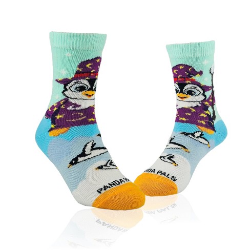 Wizard Penguin Socks From The Sock Panda - Small (ages 3-5) : Target