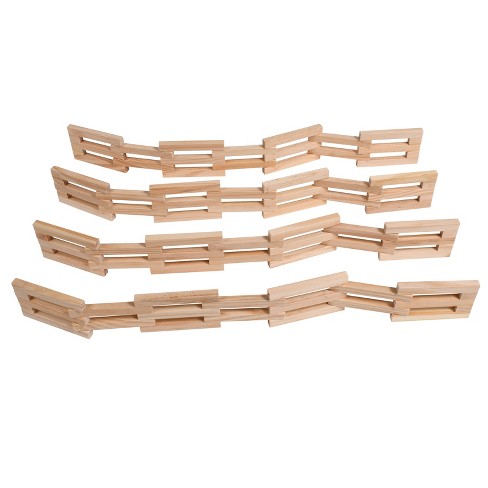 The Freckled Frog Wooden Fences - Set Of 4 : Target