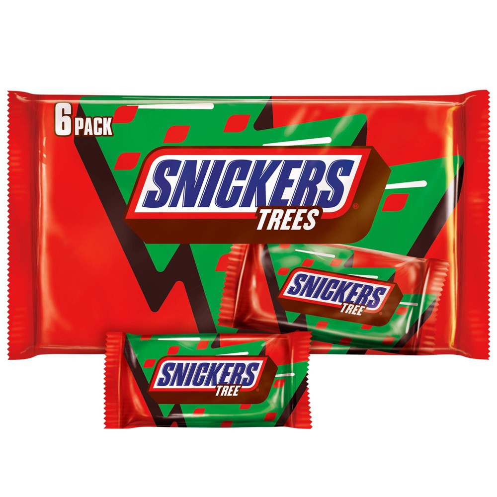 UPC 040000493853 - Snickers Christmas Tree - 6.6oz/6ct | upcitemdb.com