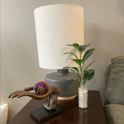 Ceramic Table Lamp With Wood Base - Threshold™ : Target