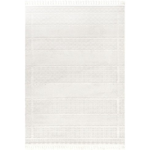 Nuloom Annella Striped 4x6 Indoor Area Rug For Living Room Bedroom ...