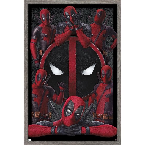 Trends International Marvel Deadpool Legacy - Collage Framed Wall ...