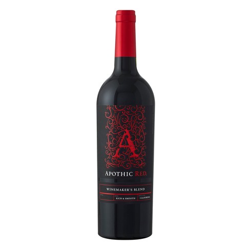 Apothic Red Blend Red Wine - 750ml Bottle : Target