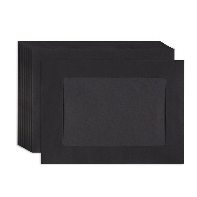 50-pack Photo Insert Paper Picture Frame, Diy Wall Decoration, Black ...