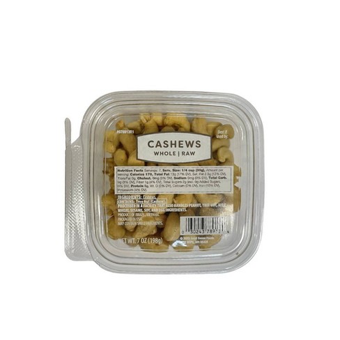 Whole Raw Cashews - 7oz : Target
