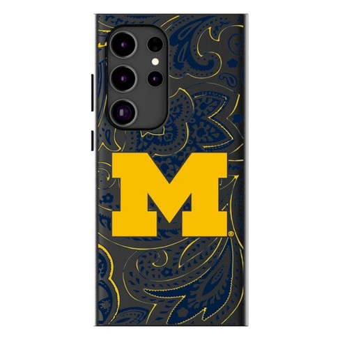Keyscaper Michigan Wolverines Paisley Magsafe Compatible Phone Case For ...