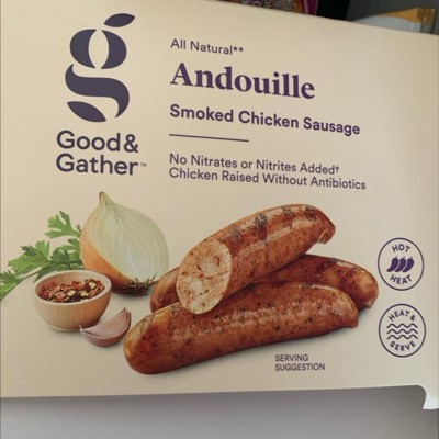 Andouille Chicken Sausage - 12oz - Good & Gather™ : Target