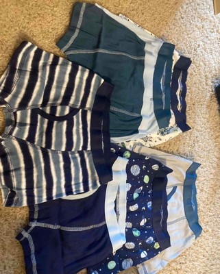 Boys' 7pk Space Boxer Briefs - Cat & Jack™ Blue/white : Target